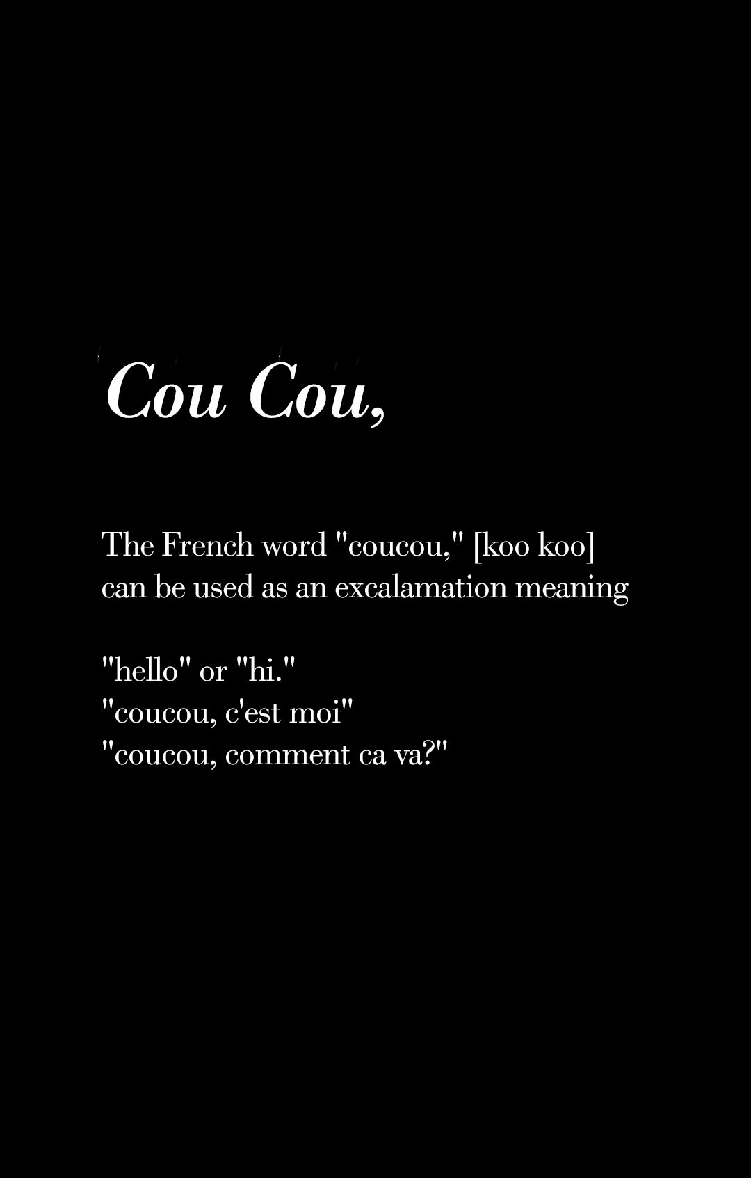 Tops – Cou Cou Intimates