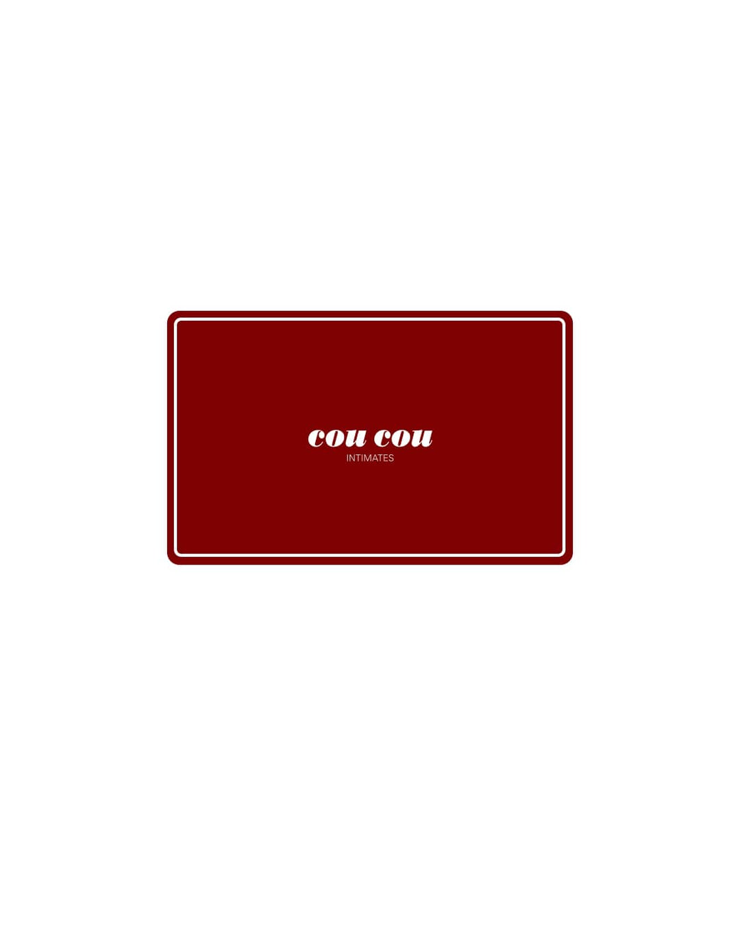 Digital Cou Cou Gift Card – Cou Cou Intimates