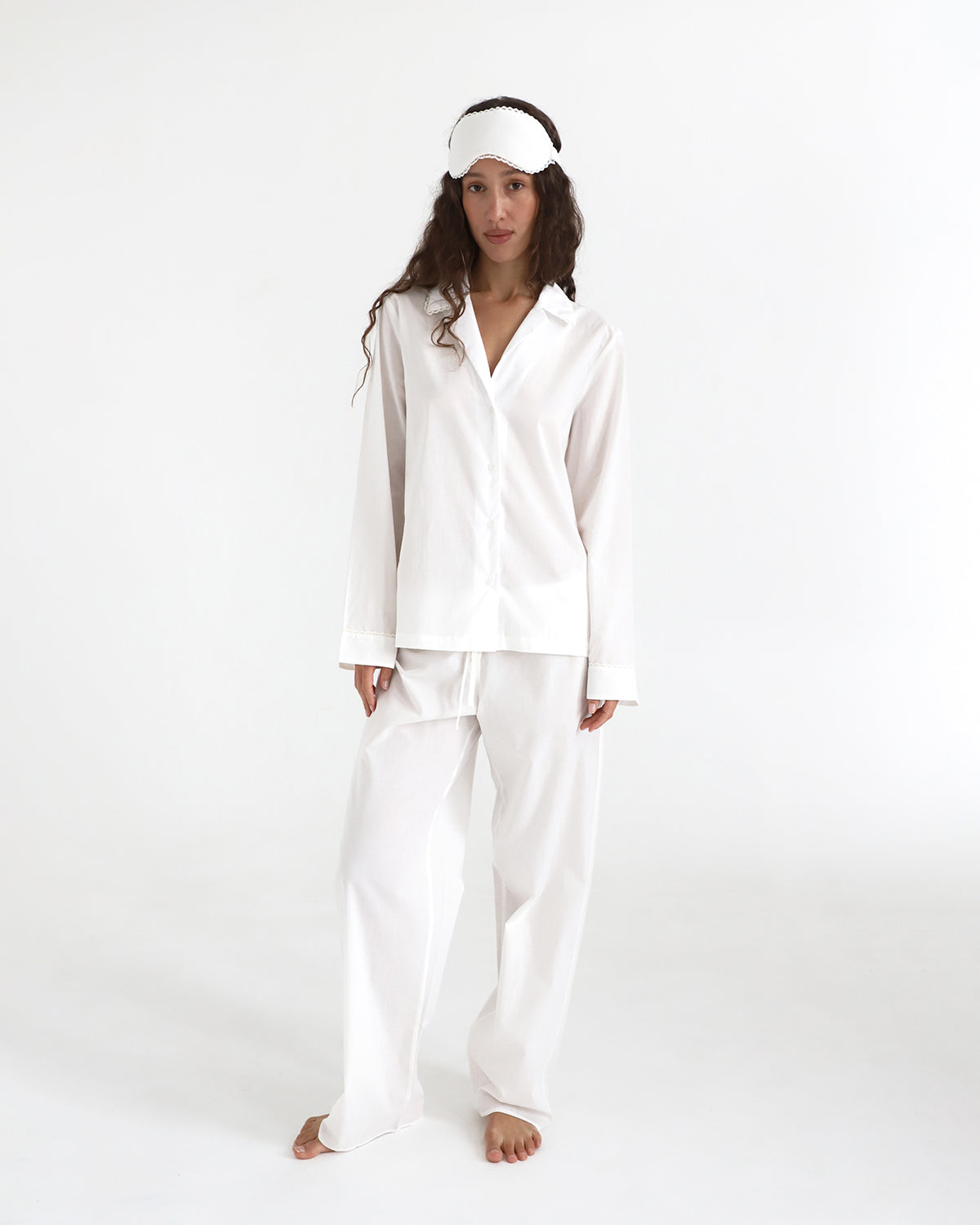 The Sunday Set: Cotton Voile White – Cou Cou Intimates