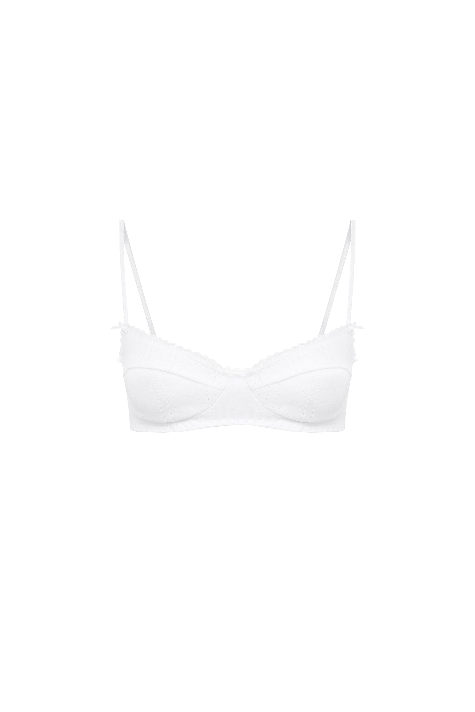 The Balconette White – Cou Cou Intimates