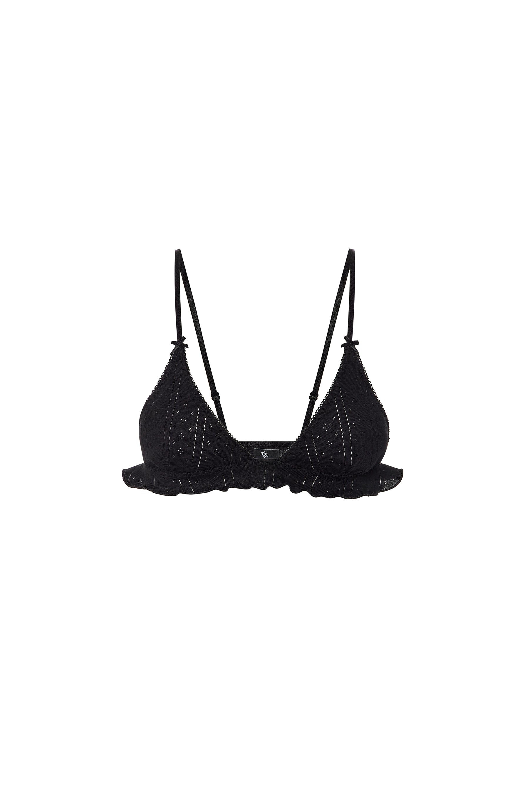 The Butterfly Bralette Black – Cou Cou Intimates