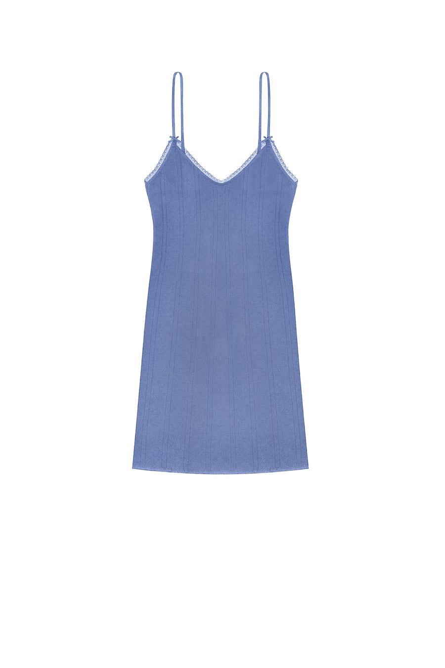 The Cami Slip French Blue – Cou Cou Intimates