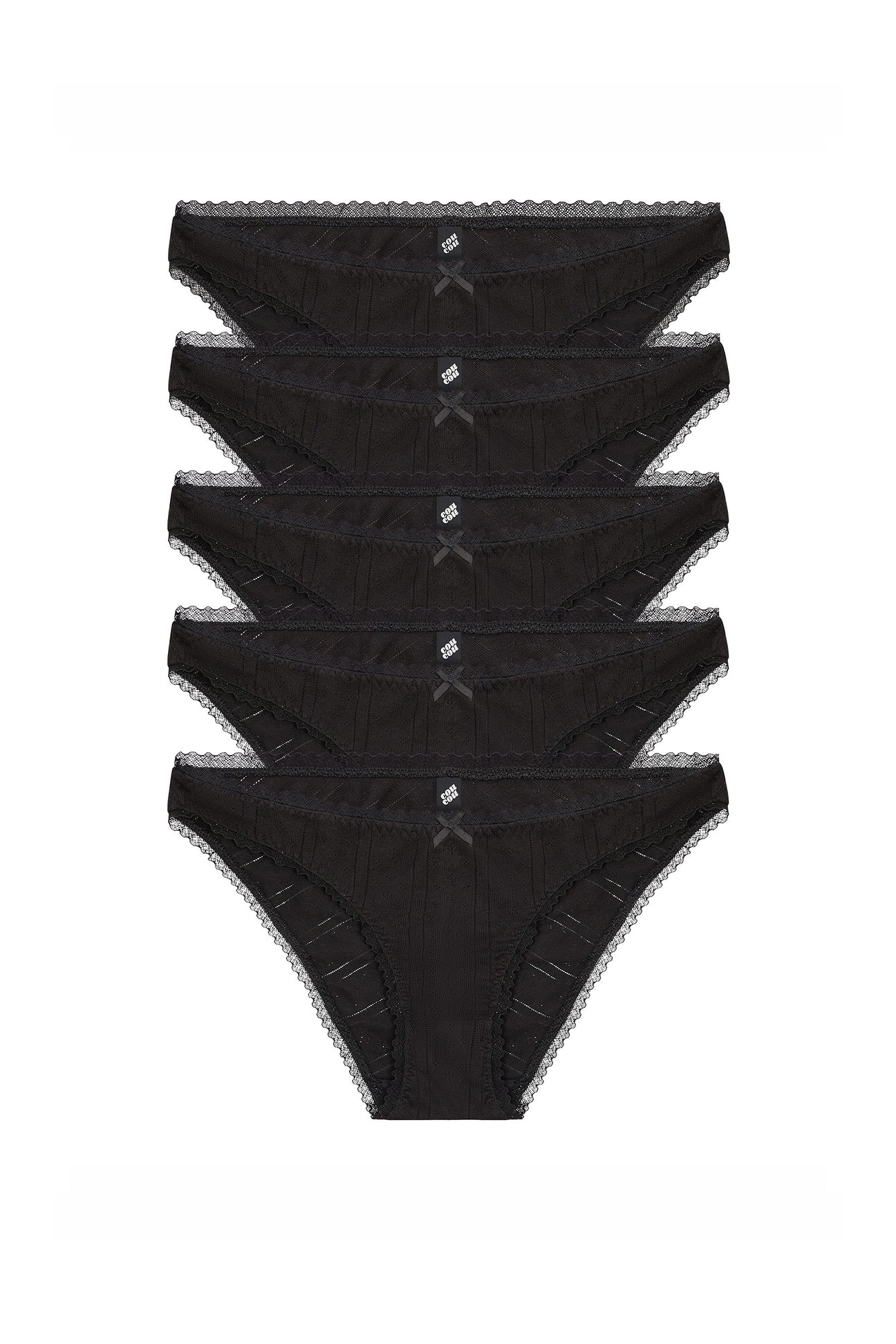 The Low Rise: 5-Pack – Cou Cou Intimates