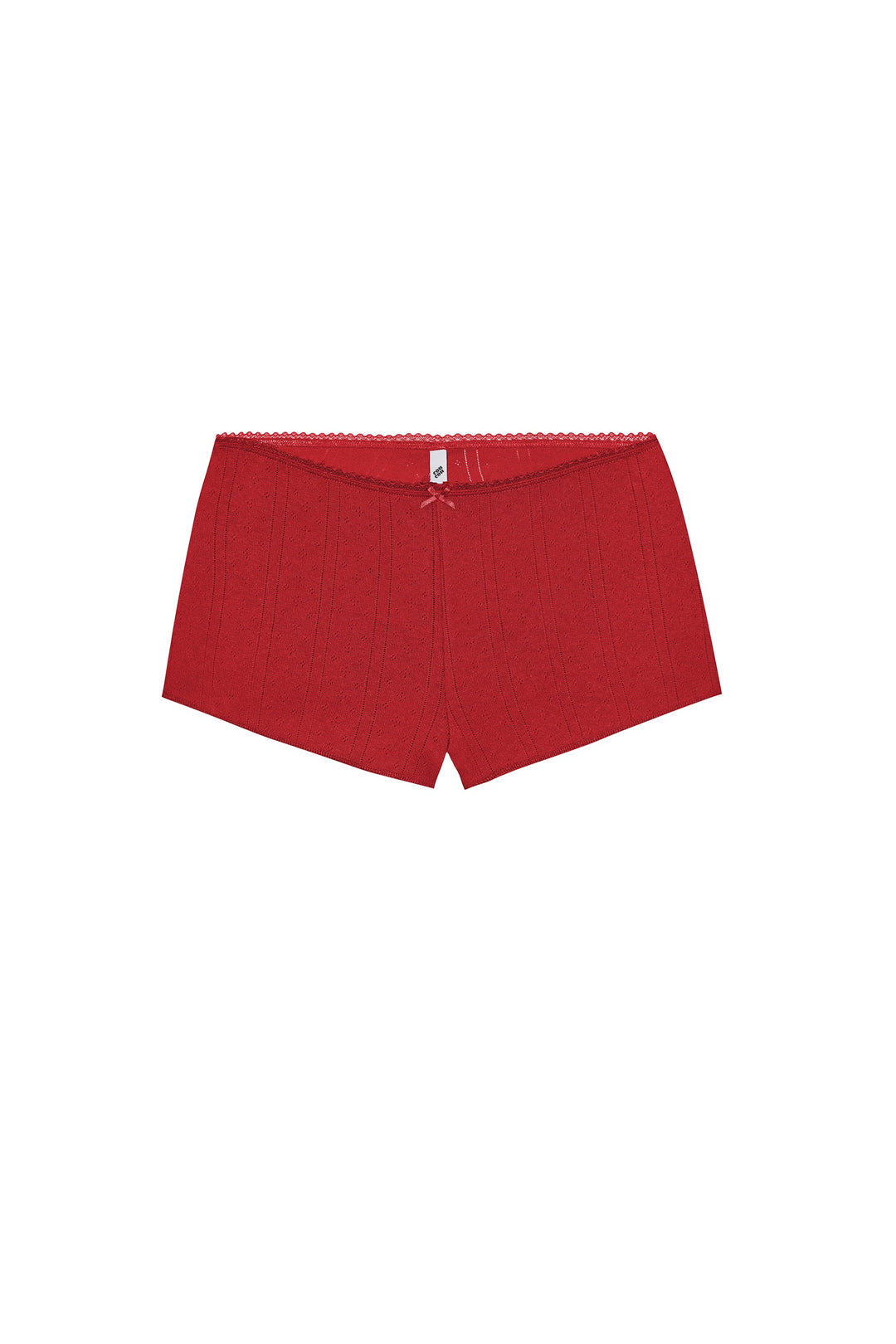 The Teeny Tiny Short Cherry Red – Cou Cou Intimates