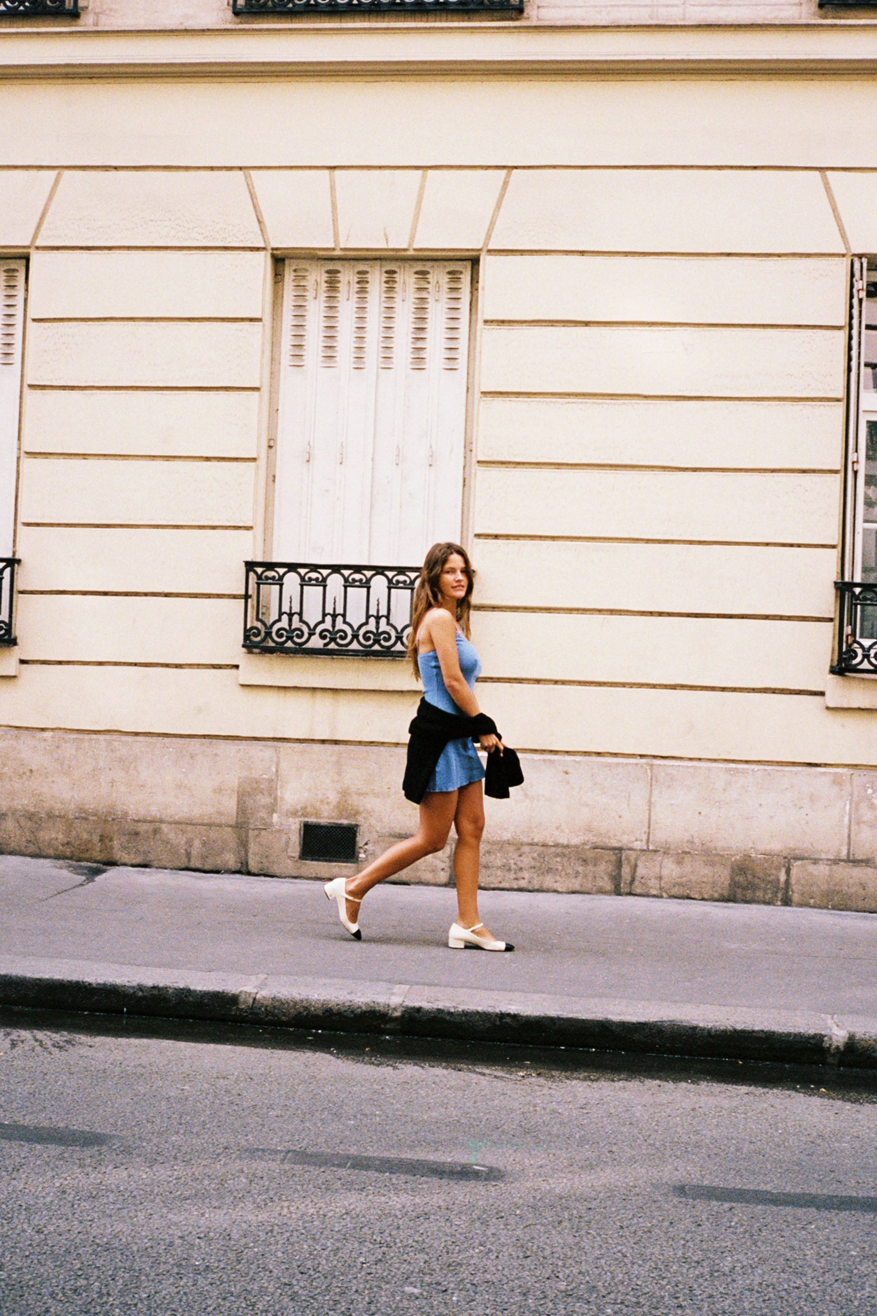 The Cami Slip French Blue – Cou Cou Intimates