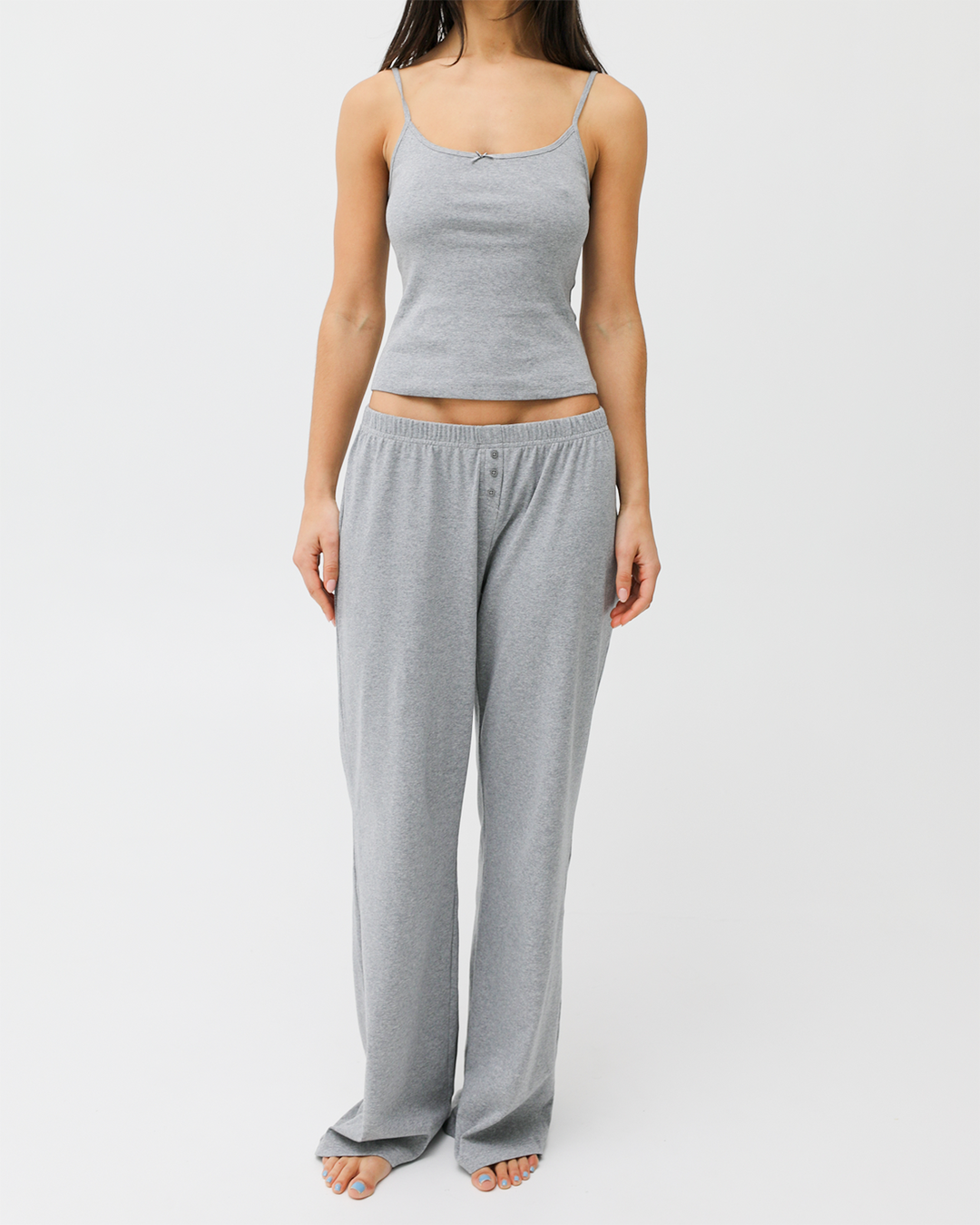 The Pant: Cotton Jersey Grey – Cou Cou Intimates